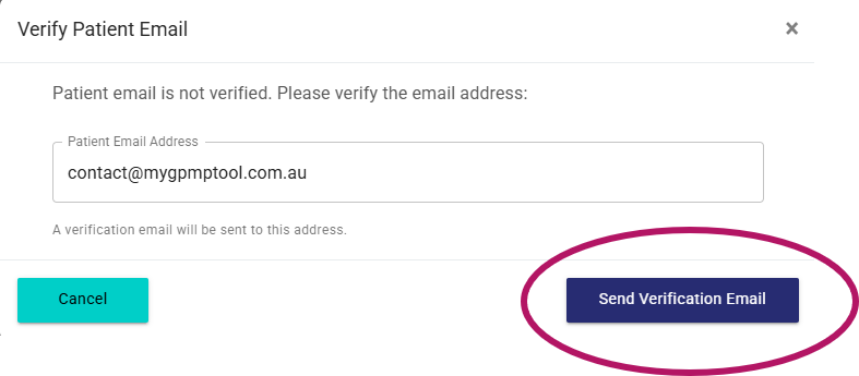 Email the document to the patient